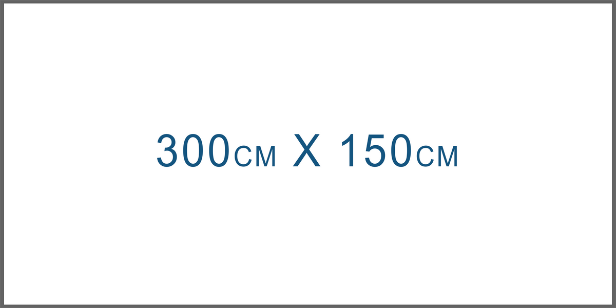 300cm X 150cm Vinyl Outdoor Banner - AS Design Print