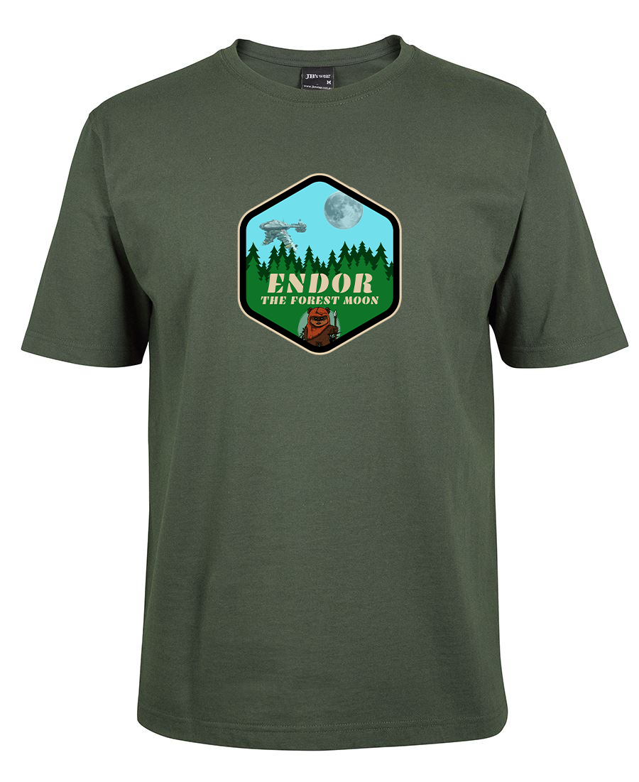 Endor Ewok Themed T Shirt - AS Design Print