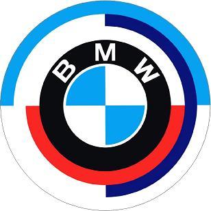 BMW Racing Logo Sticker - AS Design Print