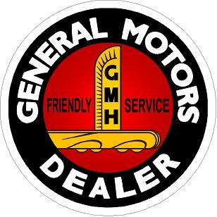 General Motors Dealer Sticker
