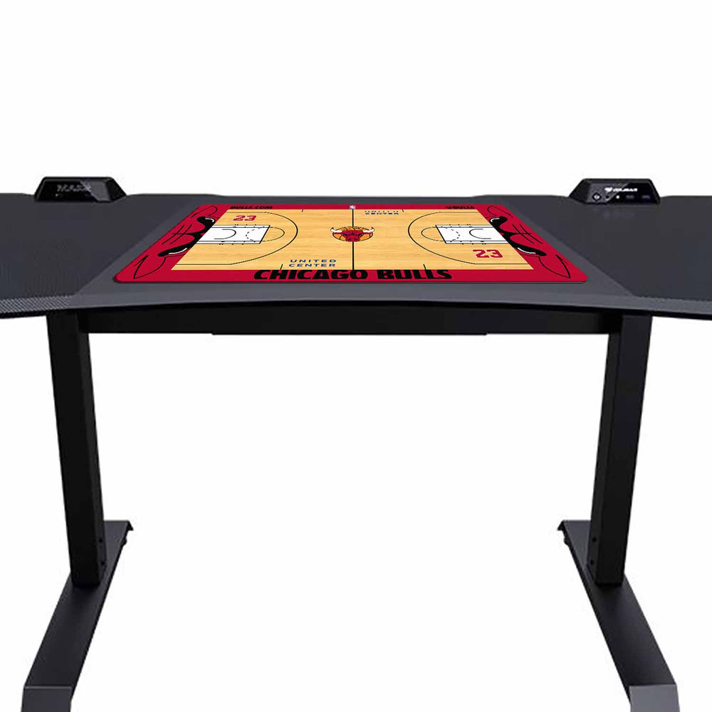 Chicago Bulls Themed NBA Desk / Gamer Pad