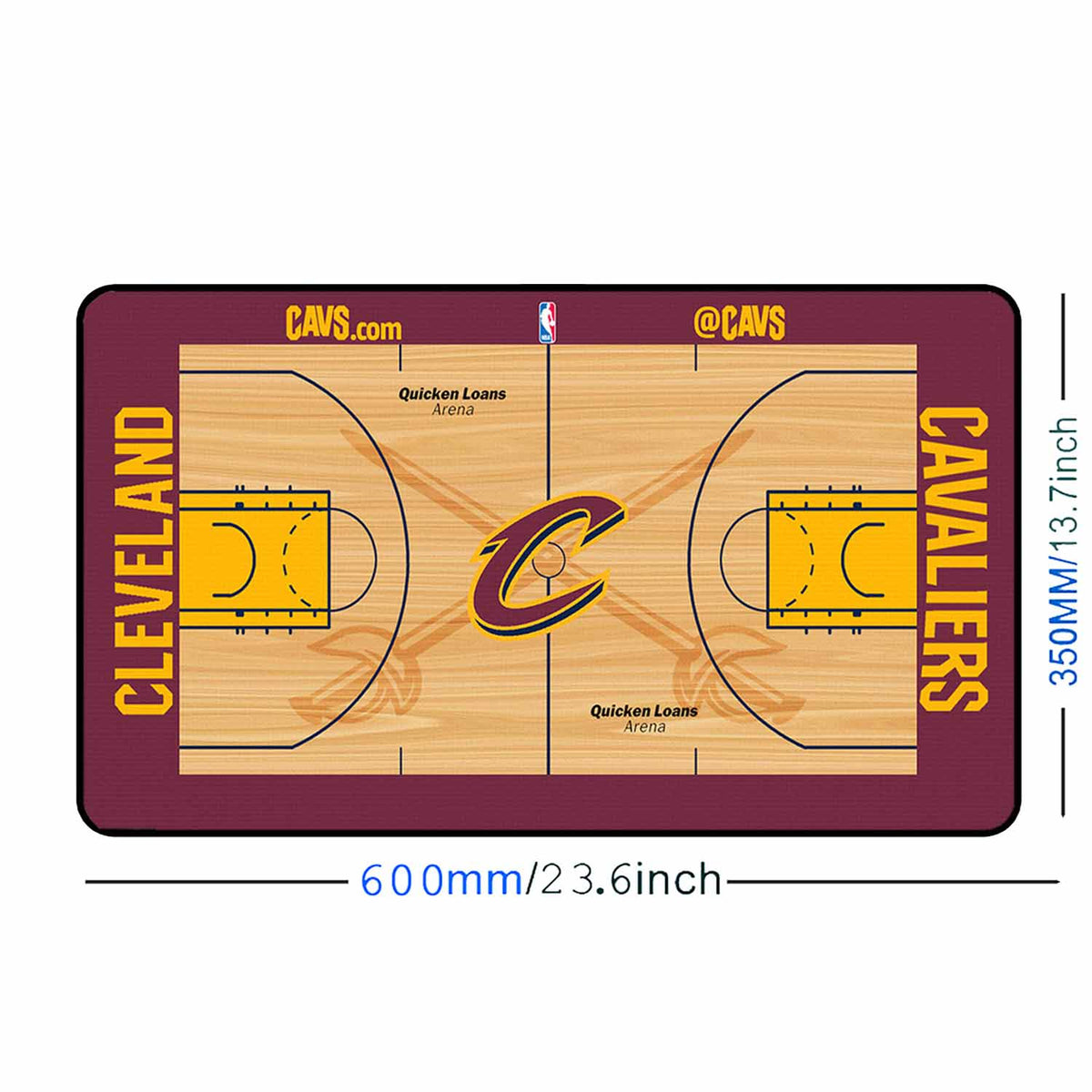 Cleveland Cavaliers Themed NBA Desk / Gamer Pad