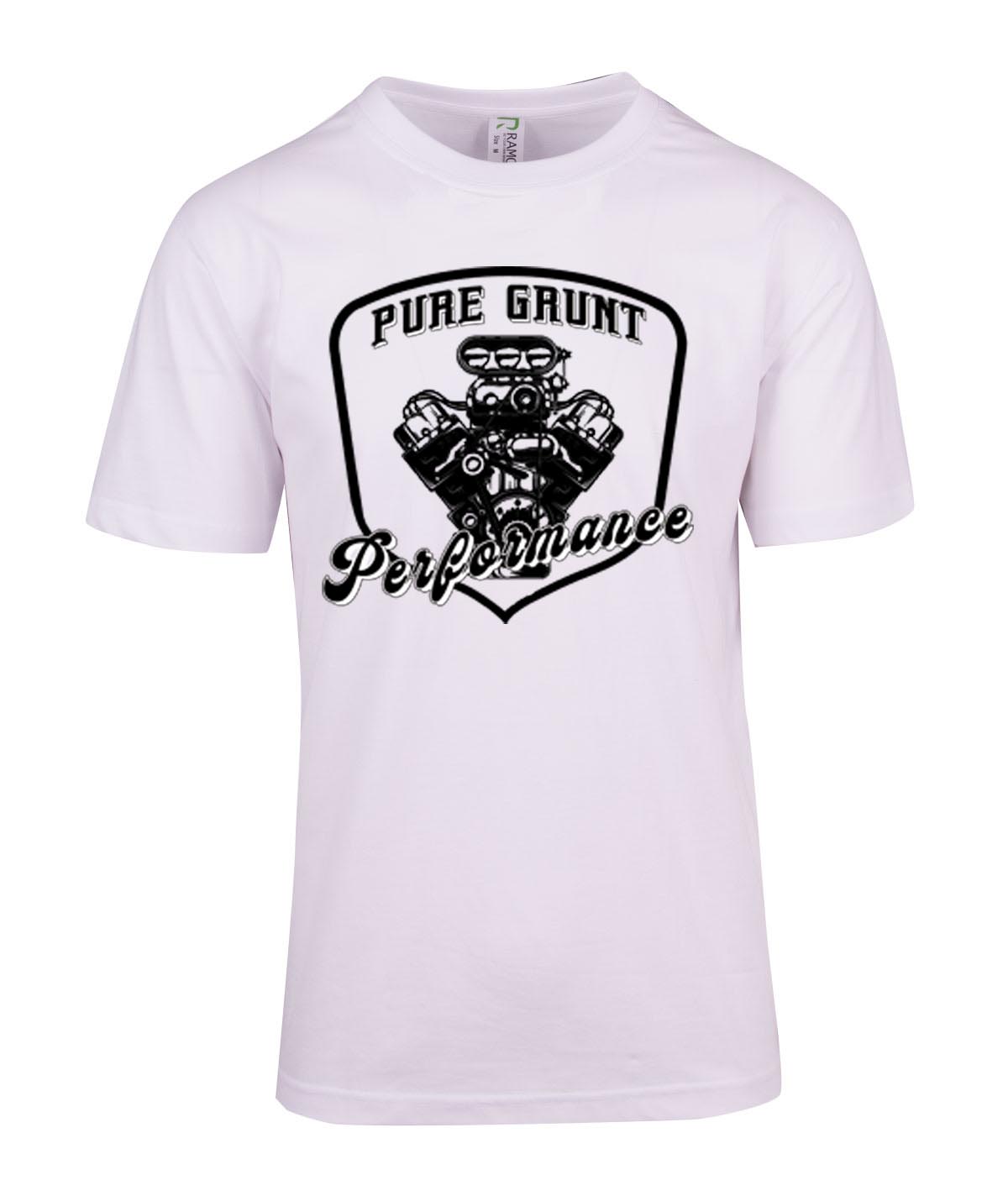 Pure Grunt logo T-Shirt - AS Design Print